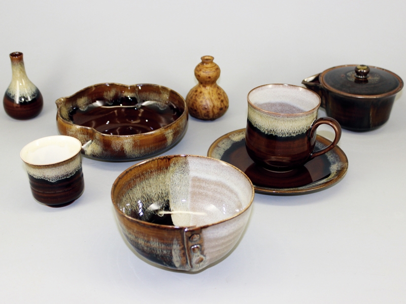 Takatori Ware from Hiko Kiln, Fujisaki Juzan New Works Exhibition ...